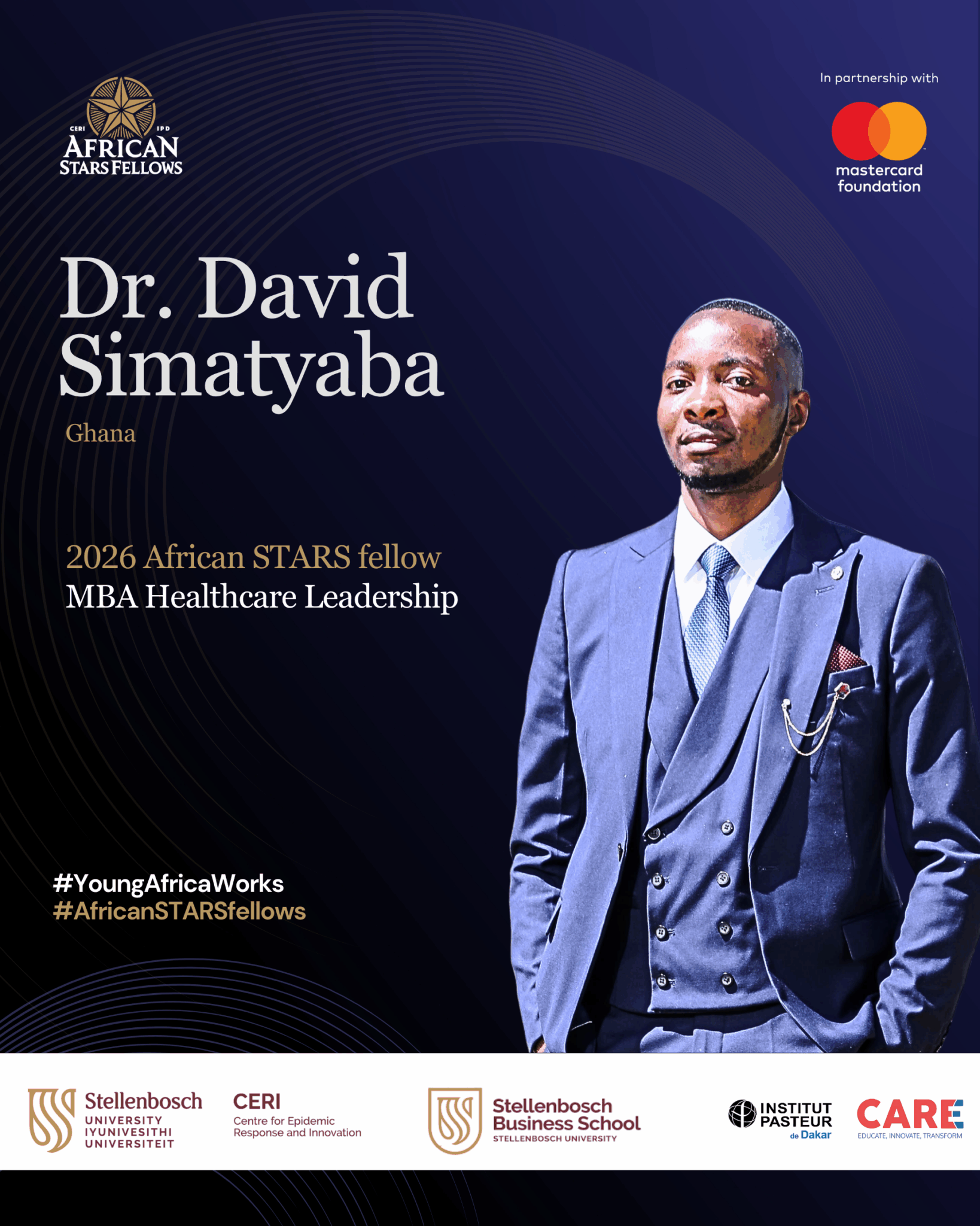 Dr David Simatyaba – Stars Fellows