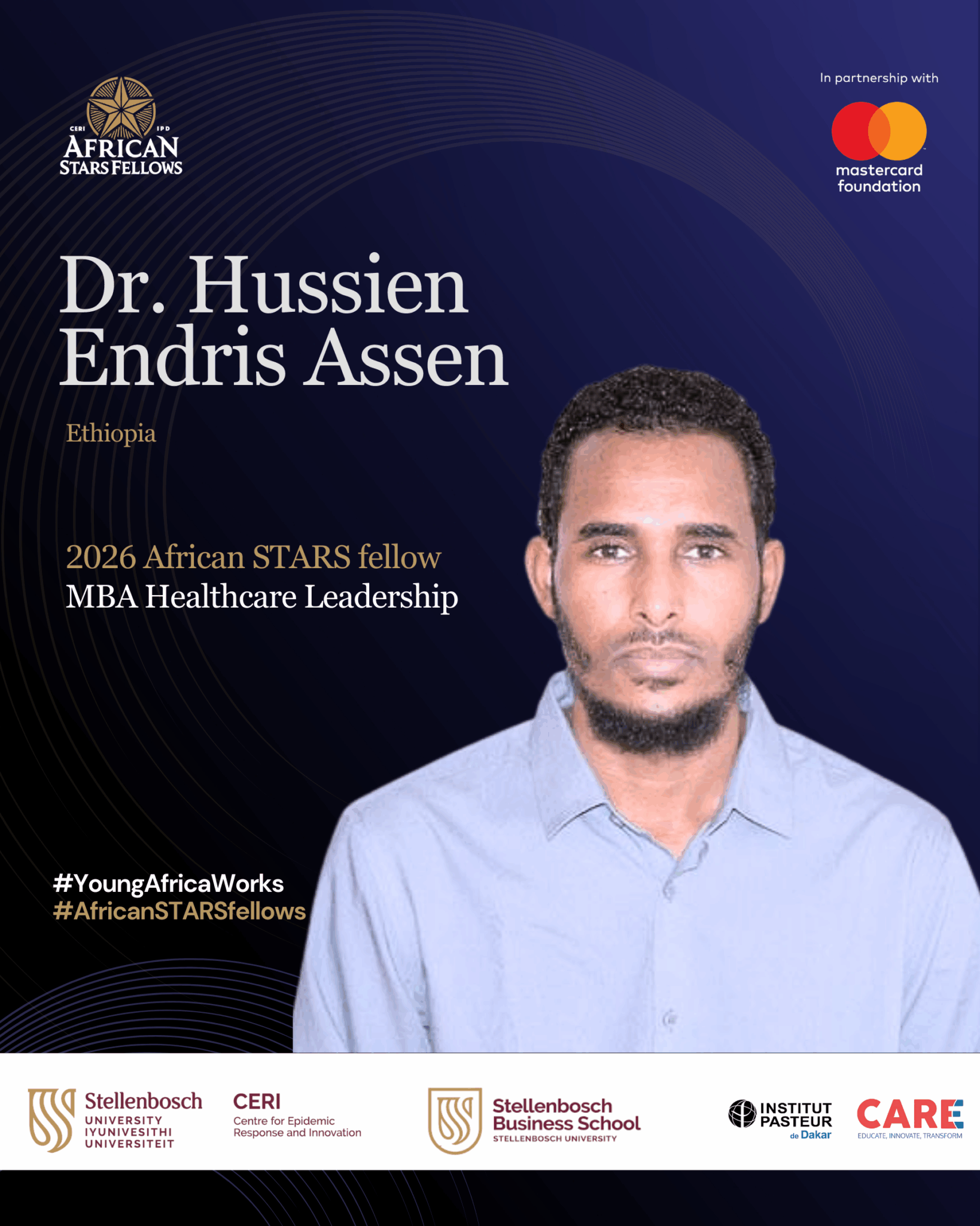 Dr Hussien Endris Assen – Stars Fellows